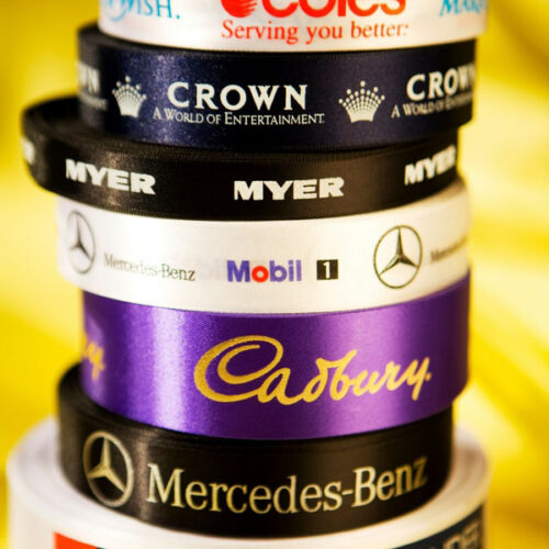 Custom Printed Satin Ribbon - Australian Printed Ribbon