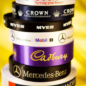 Ribbons - Personalised Ribbon Printing - Custom Printed Ribbon Australia